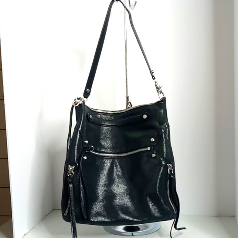 Botkier - Logan - Leather Hobo Bag.- Shoulder/Tote - … - Gem